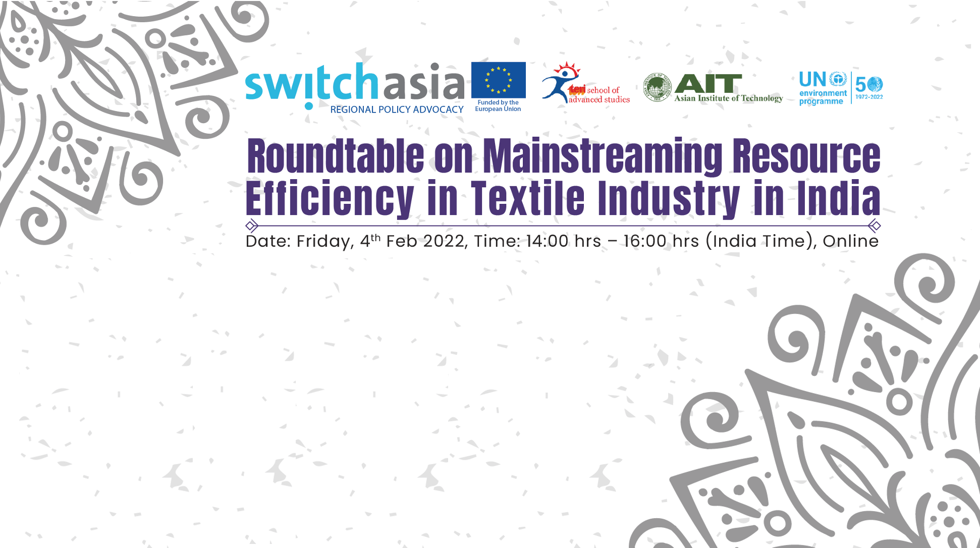 Mainstreaming Resource Efficiency in the Textile Sector in India ...
